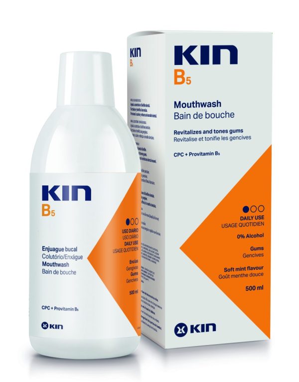 Kin B5 Mouthwash (500 ml) – for healthy teeth and gums | Proffshop